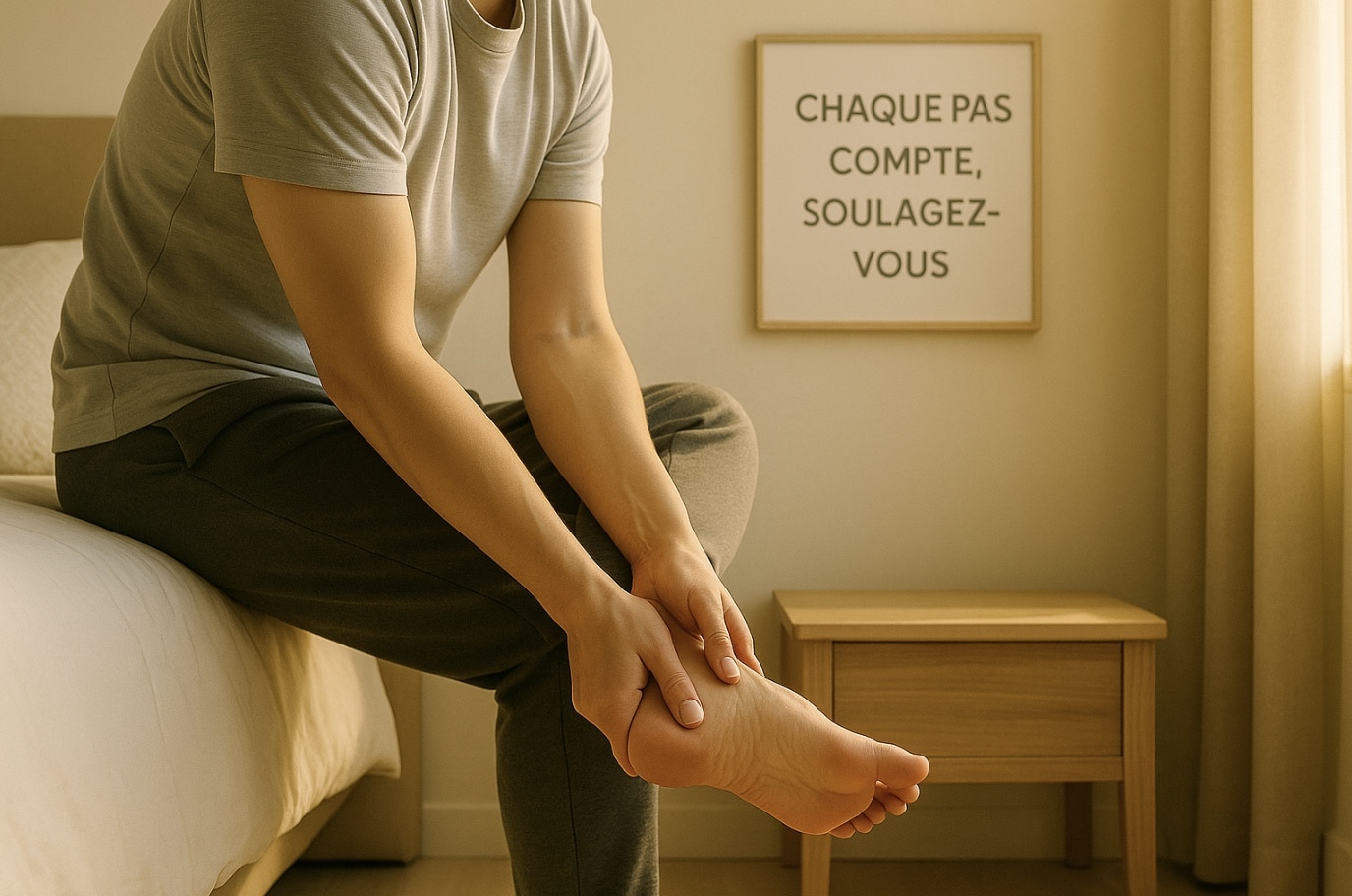 Soulagement rapide de la douleur au talon : Solutions de podiatre